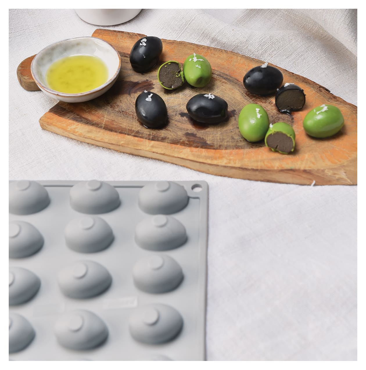 Moule silicone - Olive - 30 x 17,5 cm - Pavoni - Meilleur du Chef