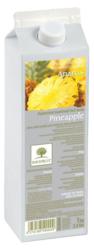 Purée d'ananas - 1 kg - Ravifruit - Meilleur du Chef