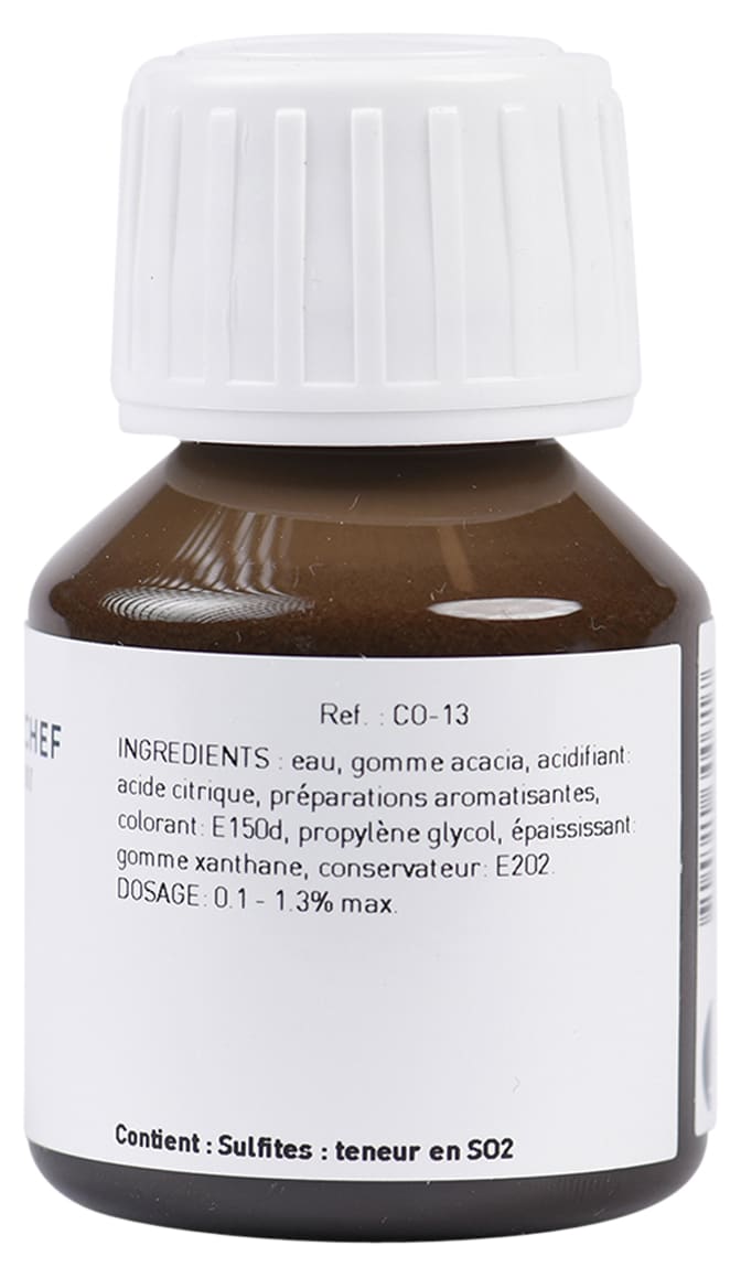 Arôme naturel cola - hydrosoluble - 500 ml - Selectarôme - Meilleur du Chef