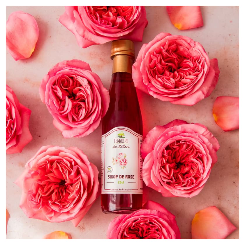 Sirop rose - 25 cl - Terroirs du Liban - Meilleur du Chef