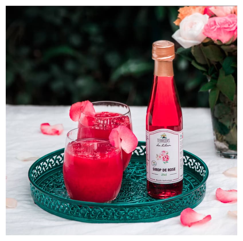 Sirop rose - 25 cl - Terroirs du Liban - Meilleur du Chef