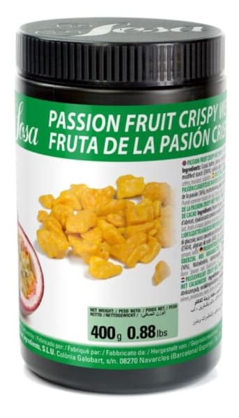Éclats (crispy) fruit de la passion - wet proof - 400 g - Sosa ...