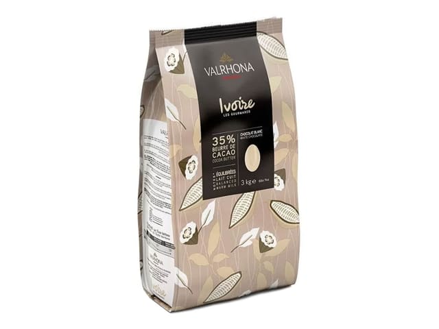 Chocolat blanc Opalys - 33% cacao - 500 g - Valrhona - Meilleur du Chef