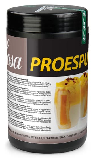 Pro Espuma à froid - 700 g - Sosa - Meilleur du Chef