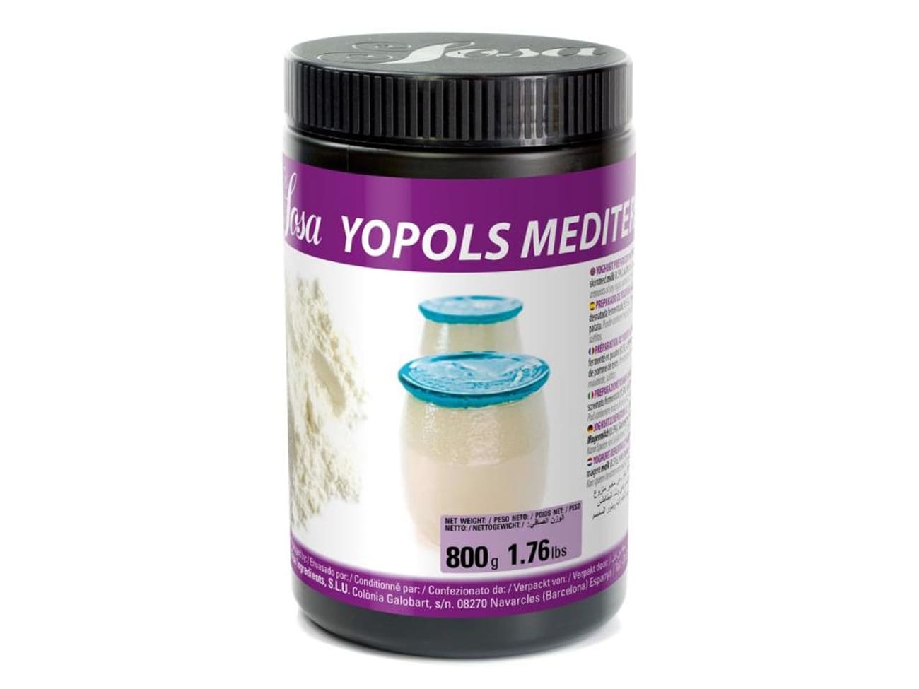 Extrait naturel de yaourt - en poudre Yopols - 800 g - Sosa - Meilleur ...