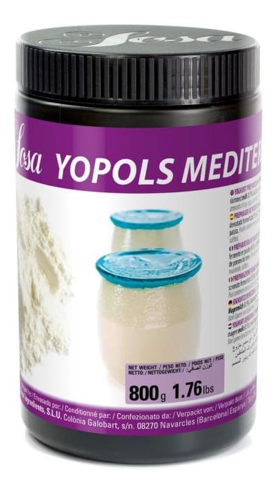Extrait naturel de yaourt - en poudre Yopols - 800 g - Sosa - Meilleur ...