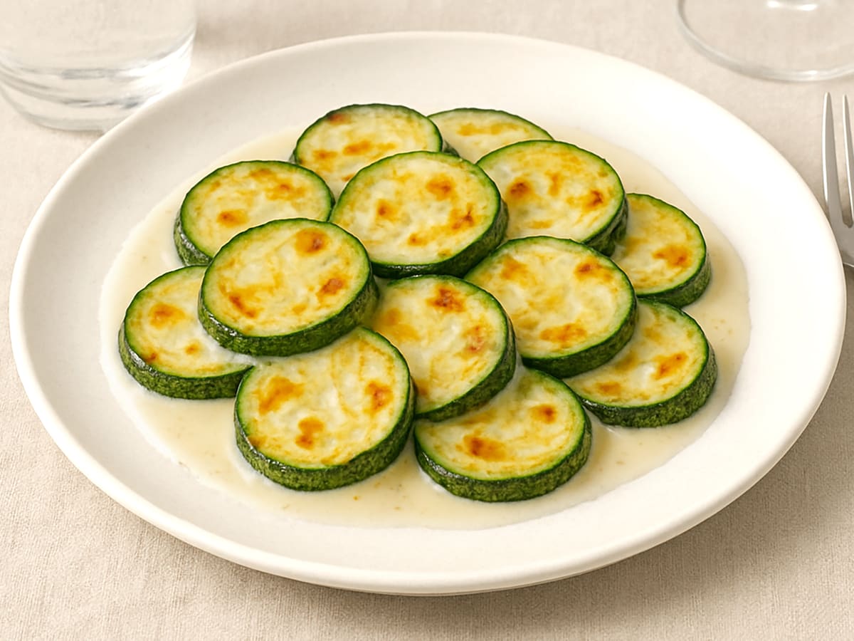 Courgettes à la crème - Notre recette illustrée - Meilleur du Chef