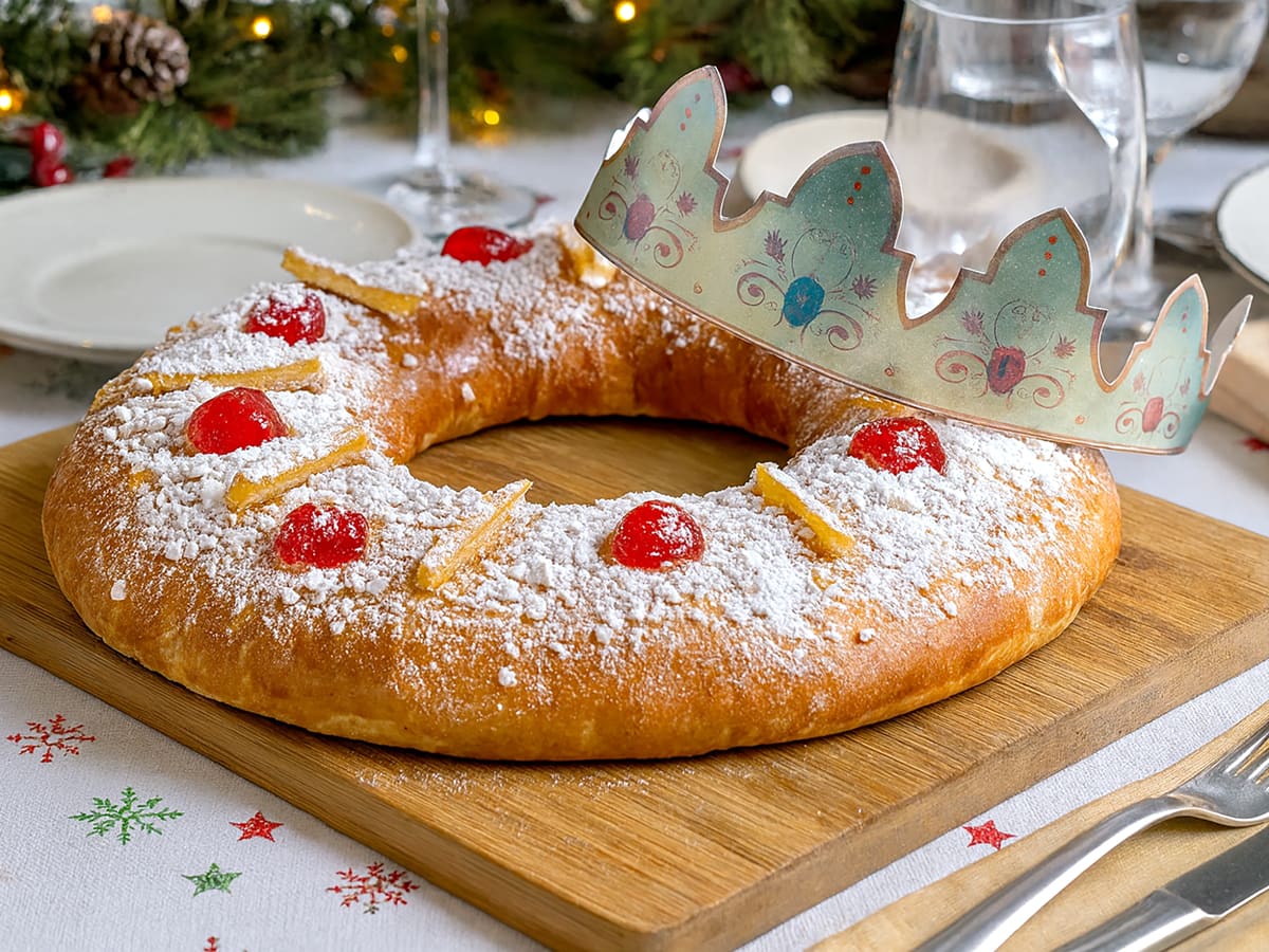 Couronne des rois facile - Notre recette avec photos - Meilleur du Chef