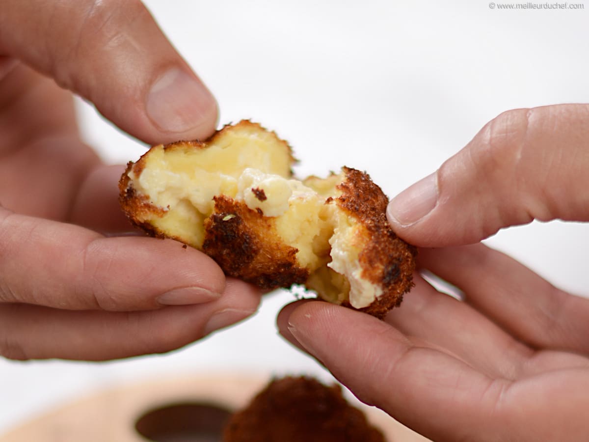 Croquette au fromage - Fiche recette illustrée - Meilleur du Chef