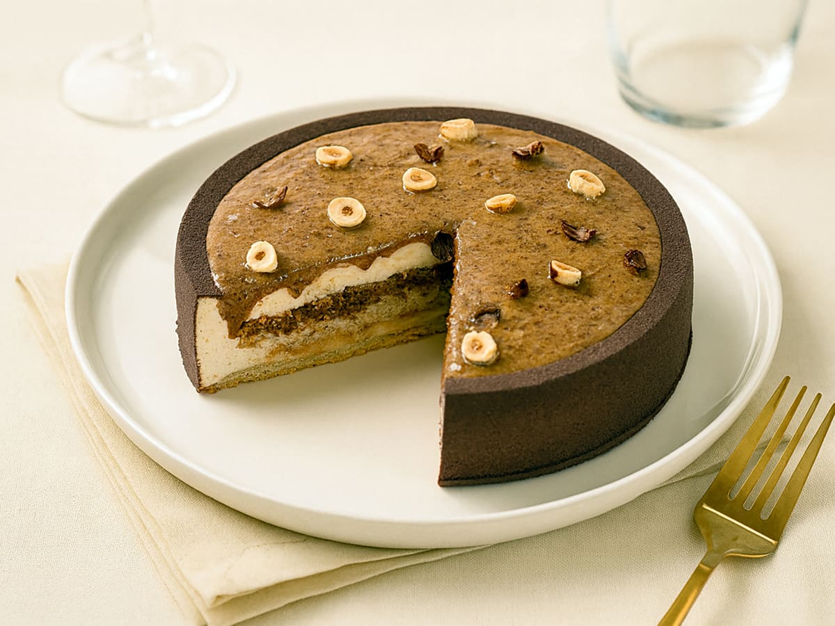 Entremets Infiniment noisette du Piémont - Notre recette avec photos ...