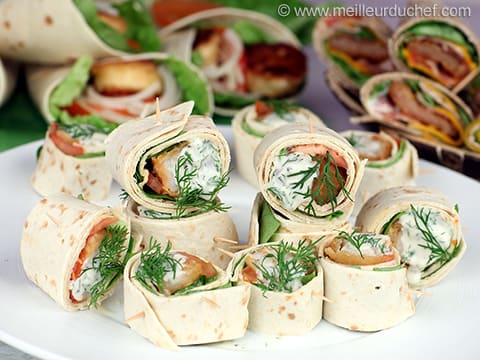 Recette Wrap - Meilleur du Chef