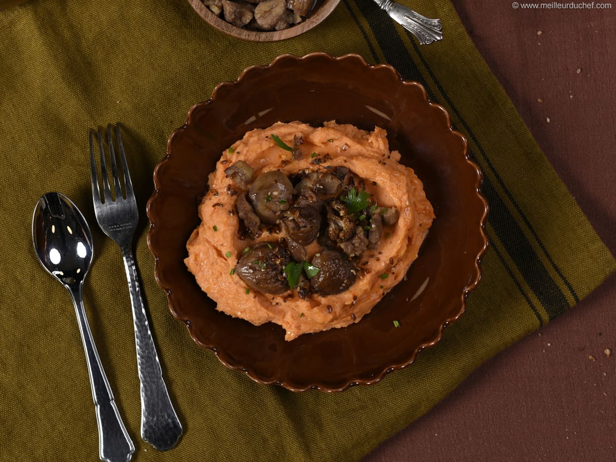 Braised Chestnuts - Illustrated recipe - Meilleur du Chef