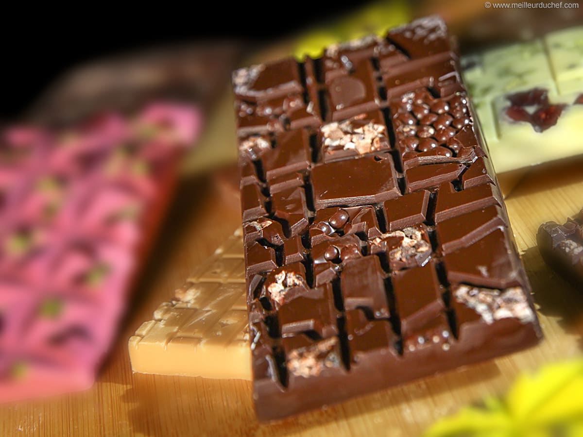 Home-Made Chocolate Blocks - Illustrated recipe - Meilleur du Chef