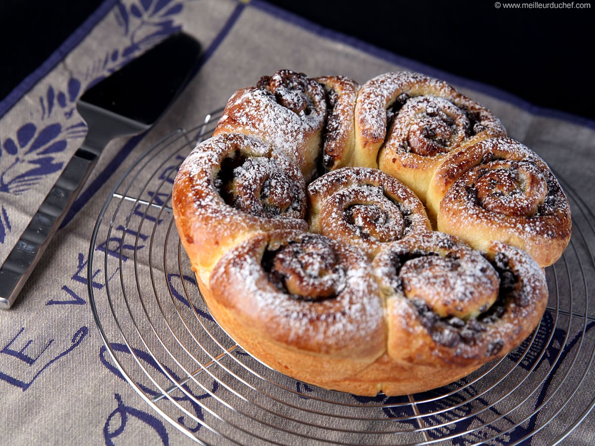 Chocolate Brioche Chinois - Our recipe with photos - Meilleur du Chef