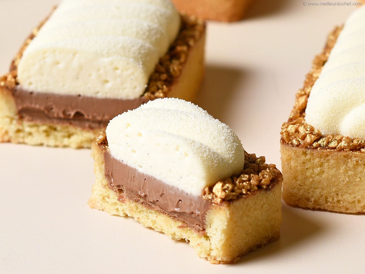 Chocolate & Mascarpone Tartlets - Illustrated recipe - Meilleur du Chef