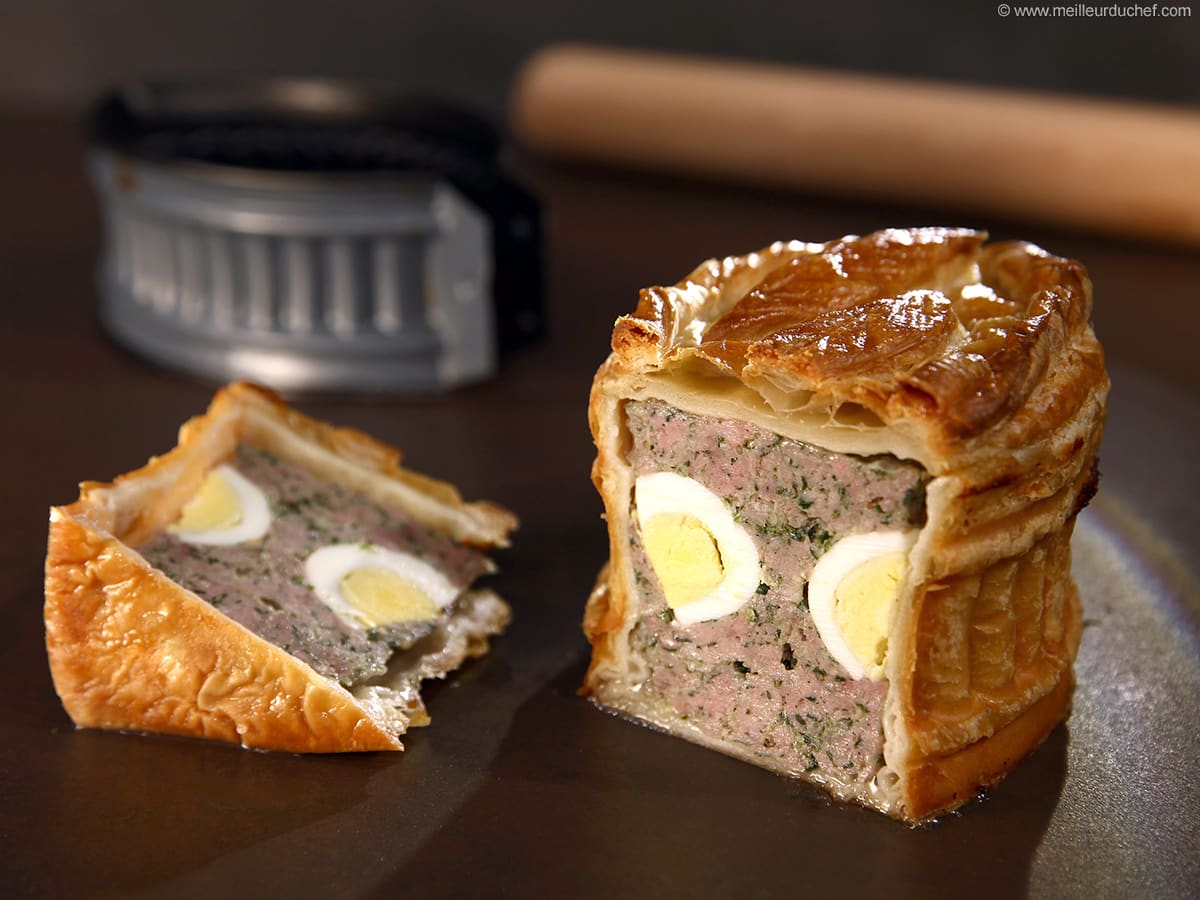 Easter Pâté with Eggs - Recipe with images - Meilleur du Chef