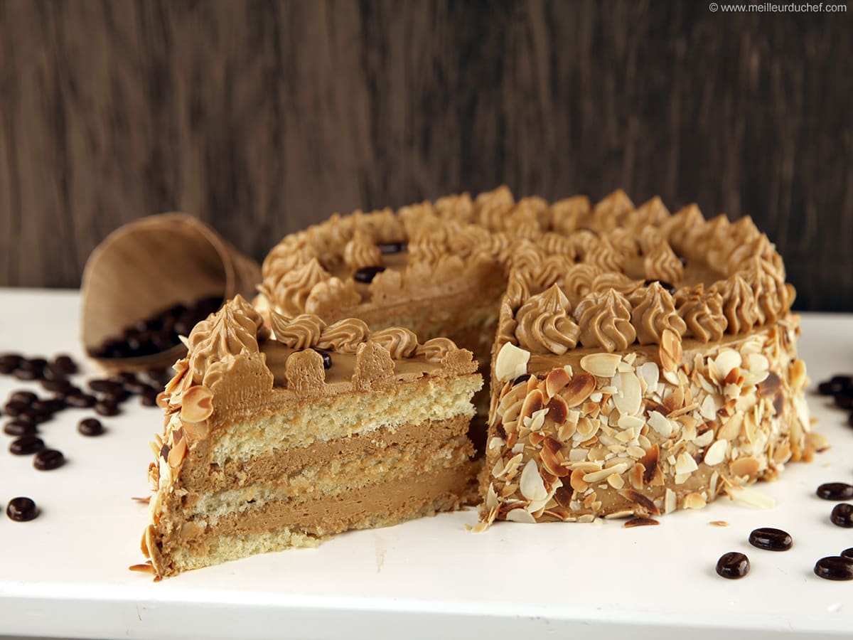 Mocha Cake - Illustrated recipe - Meilleur du Chef