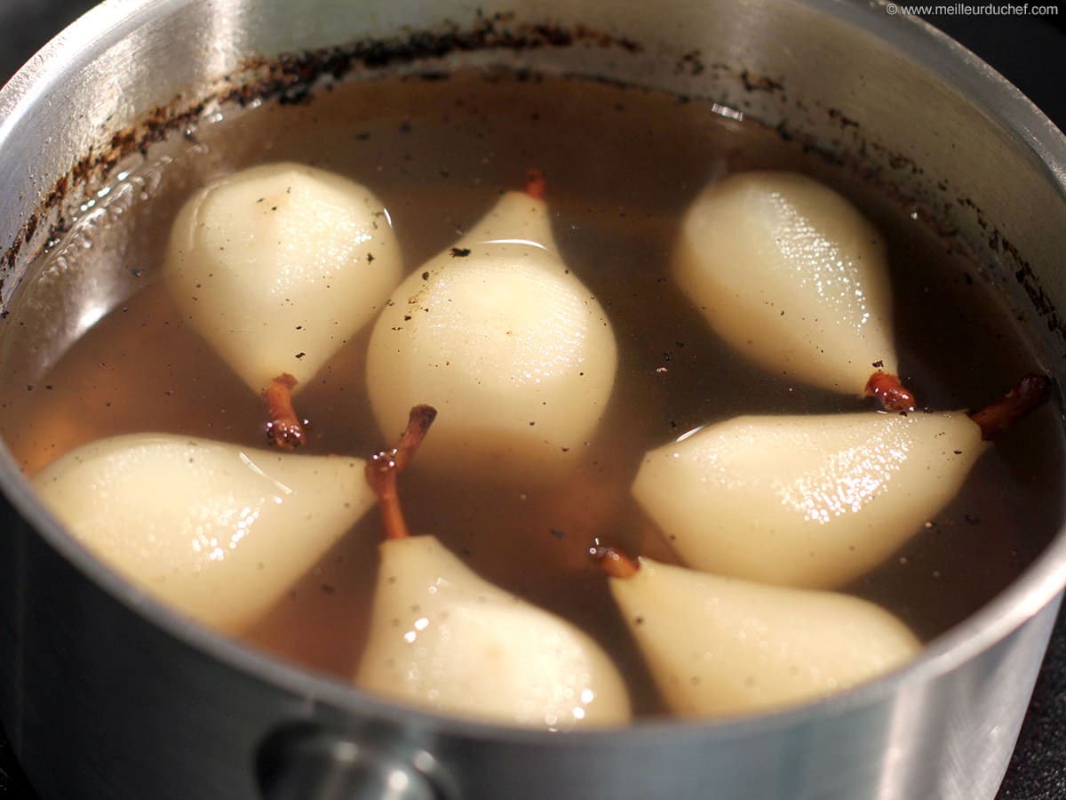 To poach a fruit - Recipe with images - Meilleur du Chef