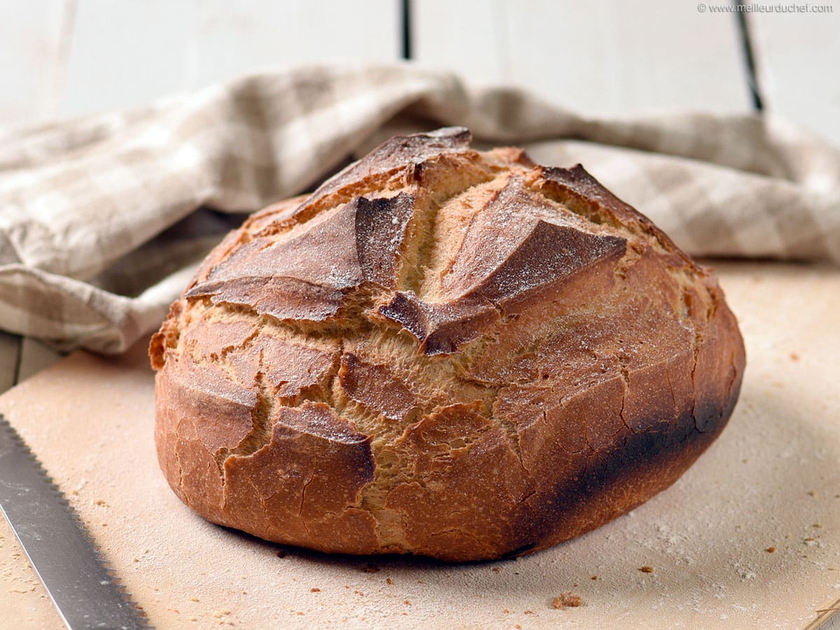 Pane in pentola - Scheda di ricette con foto - Meilleur du Chef